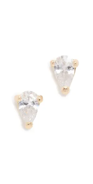 Shashi Cherina Stud Earrings - Gold