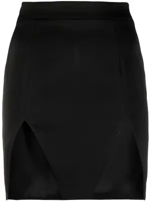 V:PM ATELIER Cut-out Mini Skirt - Black