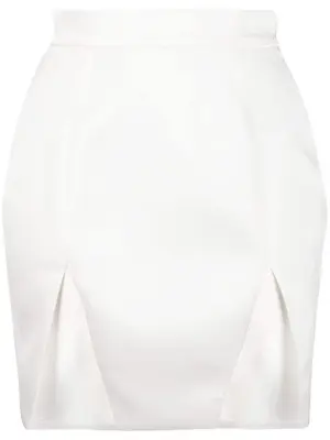 V:PM ATELIER Cut-out Mini-skirt - White