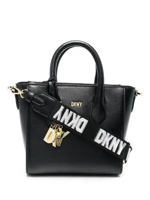 Dkny Logo Plaque Tote Bag