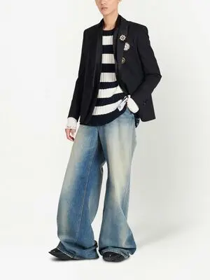 Balmain Striped Jumper