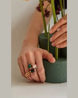 ALIITA Deco Cylinder Ring With