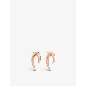 SHAUN LEANE Shaun Leane Talon Rose Gold-Plated Vermeil Silver Earrings Rose Gold