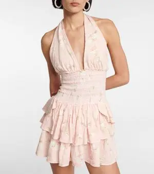 LoveShackFancy Deanna Minidress