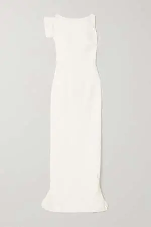 Stretch crepe gowns