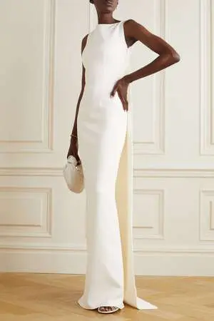 Safiyaa Celestia Draped Gown