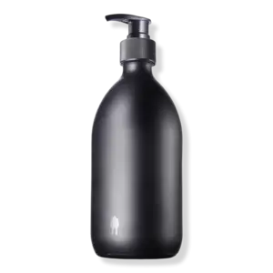 BEAST Reusable Matte Black Glass Hand Wash Bottle