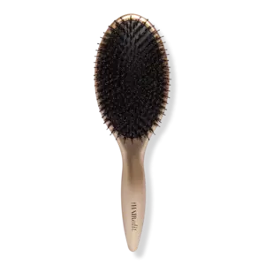THE HAIR EDIT Gold Finish & Shine Boar Bristle Brush - One-color
