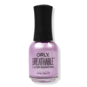 ORLY Breathable Treatment + Color Just Squid-ing (light Purple Satin Shimmer)