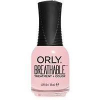 ORLY Breathable Treatment + Color Kiss Me, I'm Kind (pastel Peach Sheer)