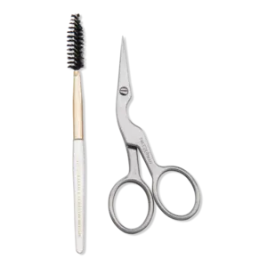TWEEZERMAN Eyebrow Shaping Scissors And Brush - One-color