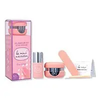 LE MINI MACARON 1-step Diy Glossy Gel Manicure Kit Rose Crã¨me (soft And Creamy Pastel Pink)