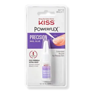 Kiss Powerflex Ultra-hold Precision Nail Glue - One-color