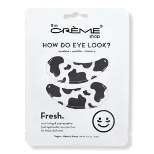THE CREME SHOP How Do Eye Look? Fresh Hydrogel Under Eye Patches - One-color