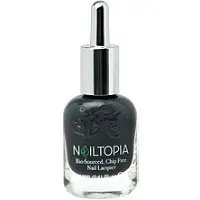 NAILTOPIA Plant Based, Bio-sourced, Chip Free Nail Lacquer Back To Basics (dark Grey)