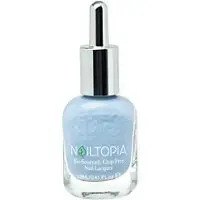NAILTOPIA Plant Based, Bio-sourced, Chip Free Nail Lacquer Bali Baby (powder Blue)