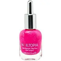 NAILTOPIA Plant Based, Bio-sourced, Chip Free Nail Lacquer Birds Of Paradise (hot Pink)