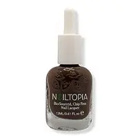 NAILTOPIA Plant Based, Bio-sourced, Chip Free Nail Lacquer Black Cherry Fairy (dark Oak)