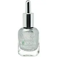 NAILTOPIA Plant Based, Bio-sourced, Chip Free Nail Lacquer Dynasty (shimmer Silver)