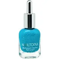 NAILTOPIA Plant Based, Bio-sourced, Chip Free Nail Lacquer Hawaiian Blues (turquoise)