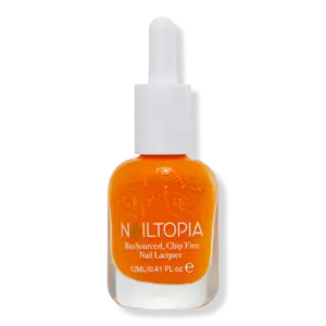 NAILTOPIA Plant Based, Bio-sourced, Chip Free Nail Lacquer Main Squeeze (citrus Orange Crã¨me)