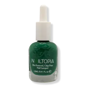 NAILTOPIA Plant Based, Bio-sourced, Chip Free Nail Lacquer Oh Kale Yeah! (emerald Green)
