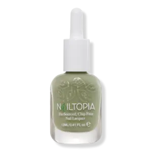 NAILTOPIA Plant Based, Bio-sourced, Chip Free Nail Lacquer Ride Or Die (sage Green Crã¨me)