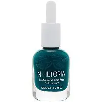 NAILTOPIA Plant Based, Bio-sourced, Chip Free Nail Lacquer Seas The Day (deep Teal Crã¨me)