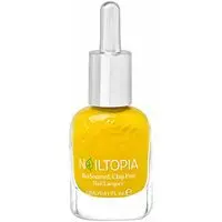 NAILTOPIA Plant Based, Bio-sourced, Chip Free Nail Lacquer Sol Glow (bright Yellow)