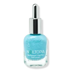 NAILTOPIA Plant Based, Bio-sourced, Chip Free Nail Lacquer Tropinail (robin's Egg Blue)