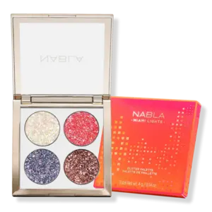 NABLA Miami Lights Glitter Palette - One-color