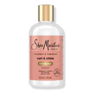 SHEAMOISTURE Coconut & Hibiscus With Silk Protein & Neem Oil Curl & Style Milk - One-color