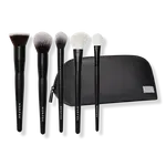 MORPHE Face The Beat 5 Piece Face Brush Collection + Bag
