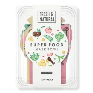 TONYMOLY Super Food Bowl Sheet Mask Set - One-color