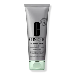 CLINIQUE All About Clean 2-in-1 Charcoal Face Mask + Scrub - One-color