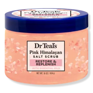 DR TEAL'S Restore & Replenish Pink Himalayan Sea Salt Scrub - One-color