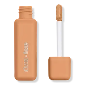 ABOUT-FACE Matte Fluid Eye Paint Light Transcending (creamsicle Orange)
