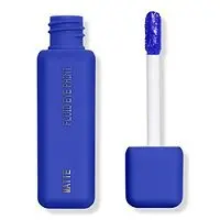 ABOUT-FACE Matte Fluid Eye Paint Queen Blues (primary Blue)
