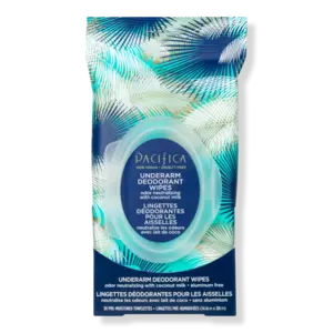 PACIFICA Underarm Deodorant Wipes With Coconut Milk & Essential Oils - One-color