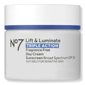 NO7 Lift & Luminate Triple Action Fragrance Free Day Cream Spf 30 - One-color