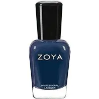 ZOYA Nail Lacquer Elliot (blackened Peacock Blue Cream)