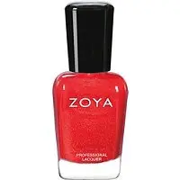 ZOYA Nail Lacquer Marigold (bright And Dazzling Micro-shimmer Red)