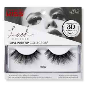 Kiss Lash Couture Triple Push-up, Teddy - One-color