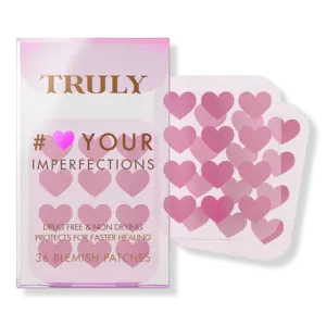 TRULY Blemish Treatment Acne Heart Patches - One-color