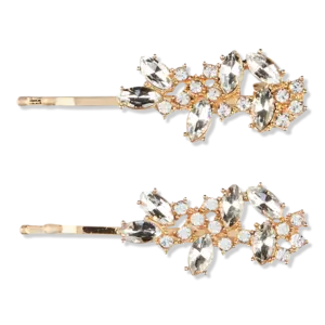 SCUNCI Elite Rhinestone Bobby Pins - One-color