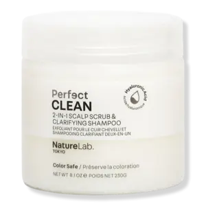 NATURELAB TOKYO Perfect Clean 2-in-1 Scalp Scrub & Clarifying Shampoo - One-color
