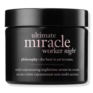PHILOSOPHY Ultimate Miracle Worker Nighttime Serum-in-cream With Retinol & Ahas - One-color