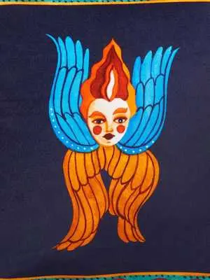 La DoubleJ Angel Velvet Cushion