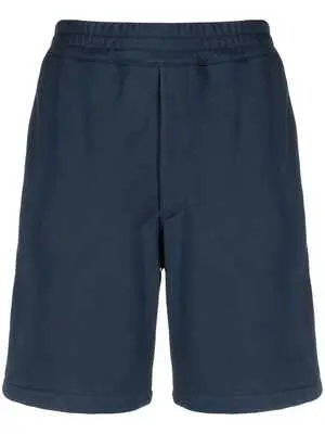Alexander McQueen Logo-tape Track Shorts - Blue