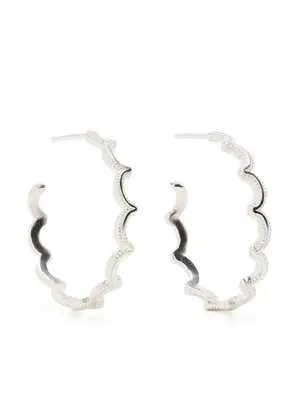 ROSIE KENT Magma Wiggle Hoop Earrings
